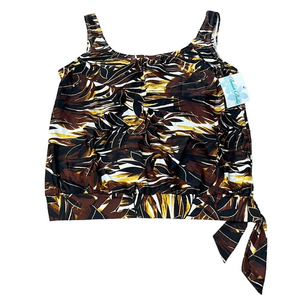 Swimsuits For All | Swim | Swimsuits For All Beach Belle Tankini Top ...